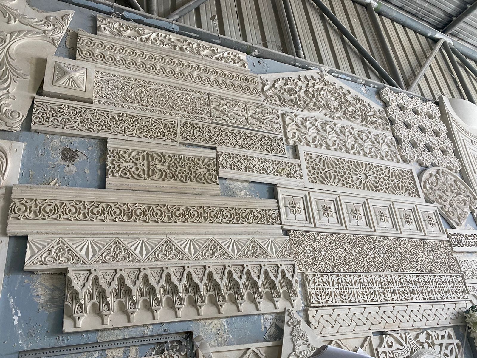 Masters In The World Of Gypsum Artistry